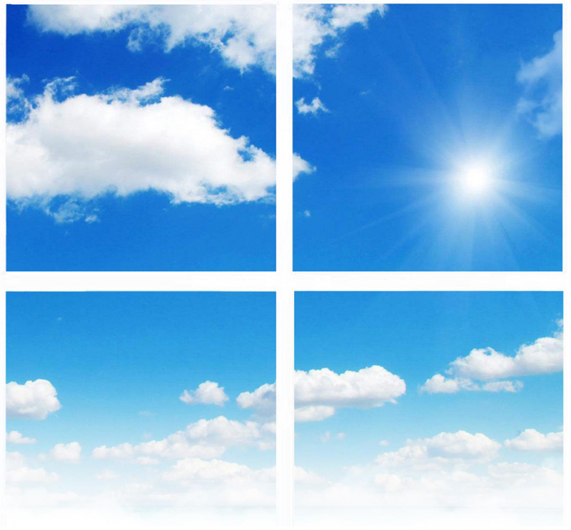 600 x 600 LED panel Sky cloud LED Lamp – 247 Light Shop